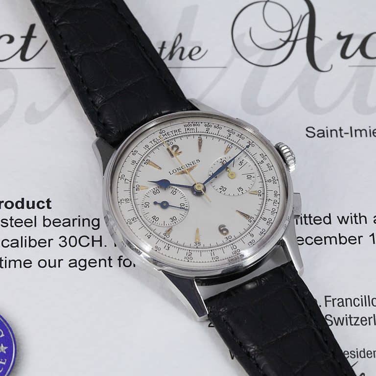 Erittäin harvinainen Longines 30CH ref. 5982 v.1959 - Longitudi