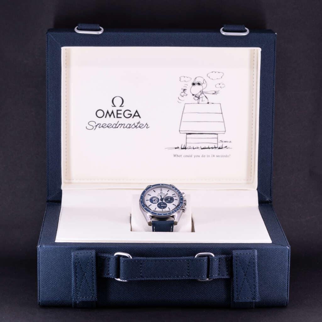 Omega Speedmaster 50th Anniversary "Silver Snoopy Award" FULL-SET ...