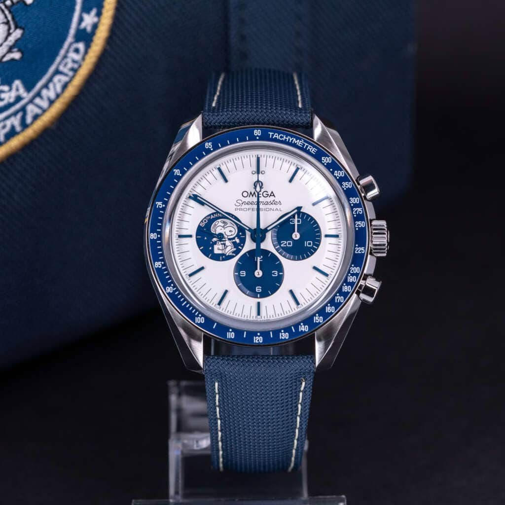 Omega Speedmaster 50th Anniversary "Silver Snoopy Award" FULL-SET ...