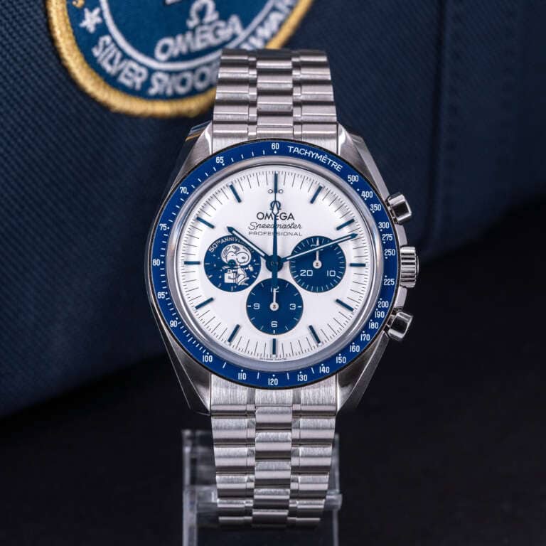 Omega Speedmaster 50th Anniversary "Silver Snoopy Award" FULL-SET ...
